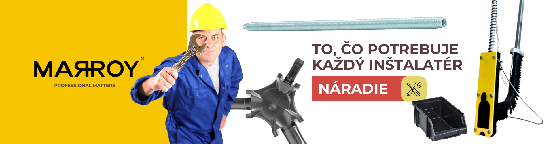 Náradie pre vodárov, kúrenárov a plynárov | marroy.com
